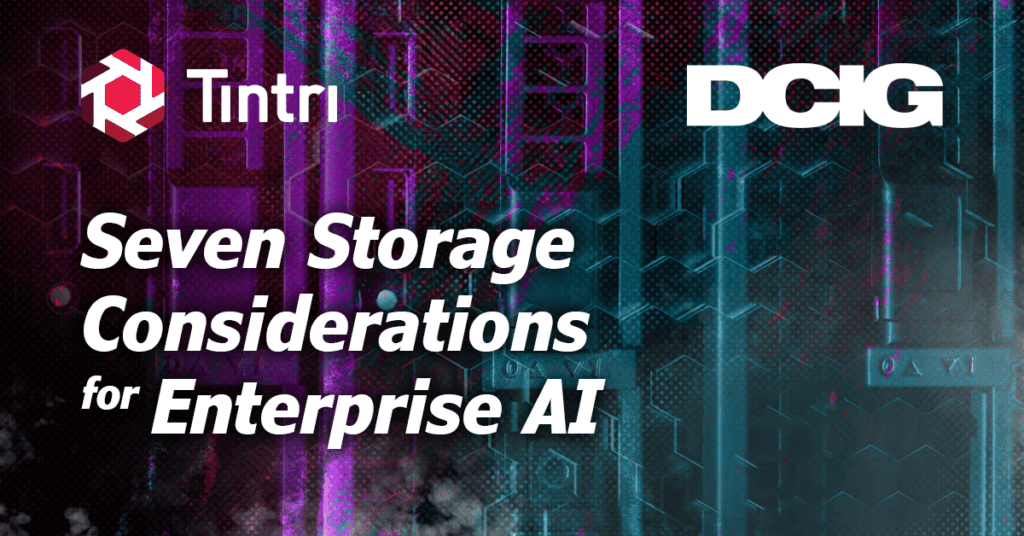 Seven Storage Considerations for Enterprise AI - Tintri