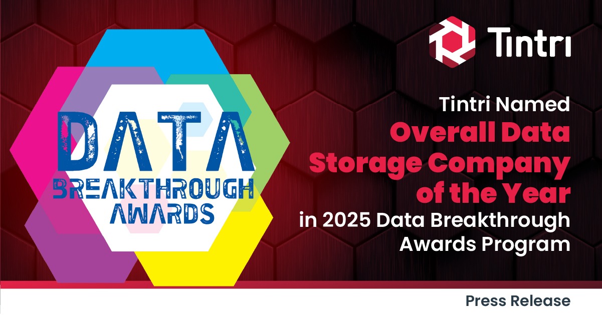Tintri Named Overall Data Storage Company of the Year in 2025 Data Breakthrough Awards Program ...