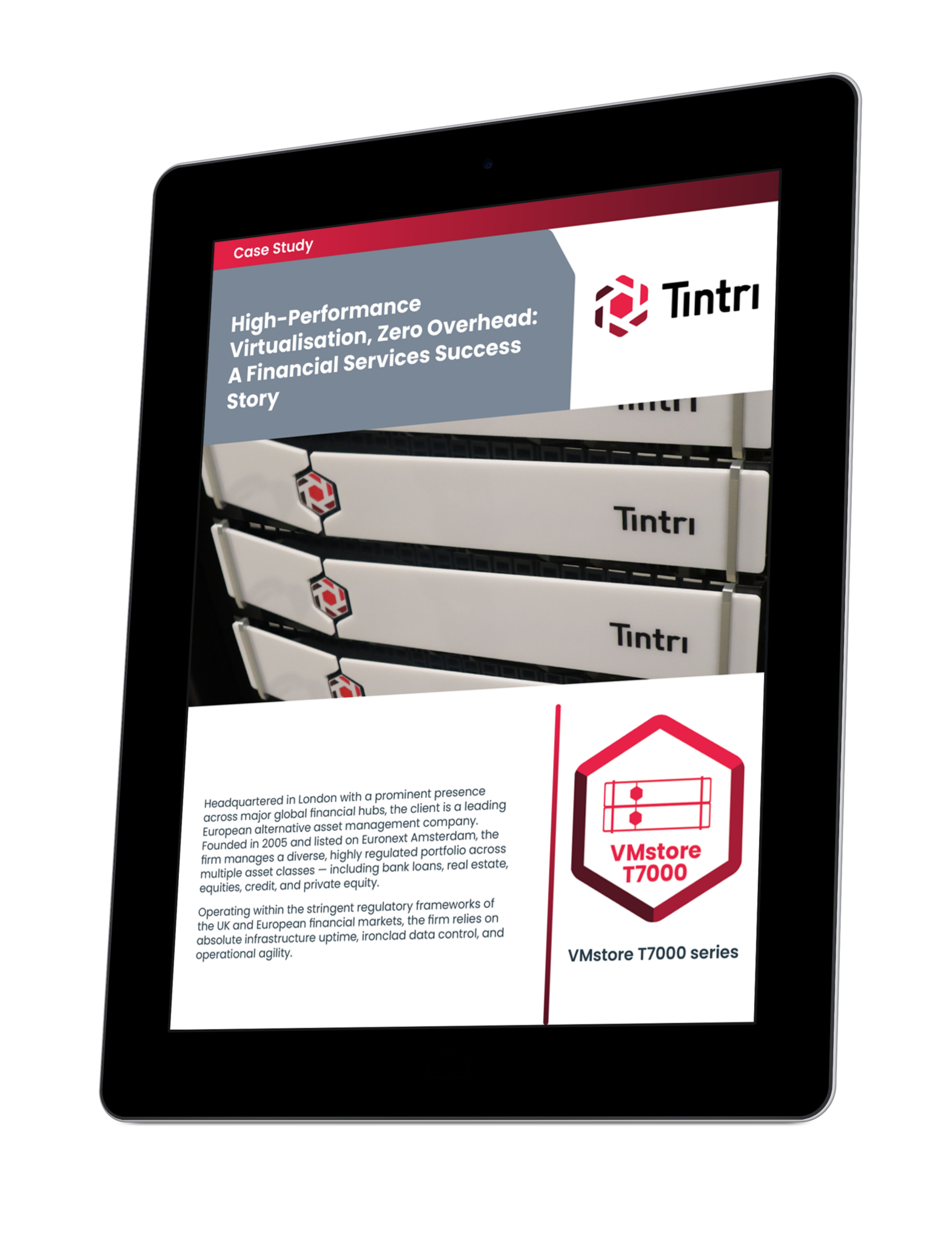Financial Services Company - Tintri